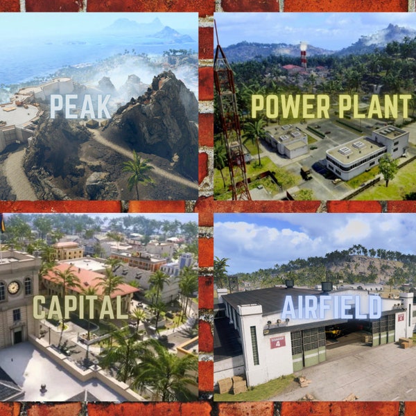 Call of Duty Map Svg - Etsy