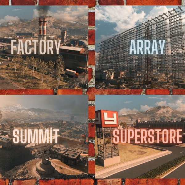 Call of Duty Map Svg - Etsy