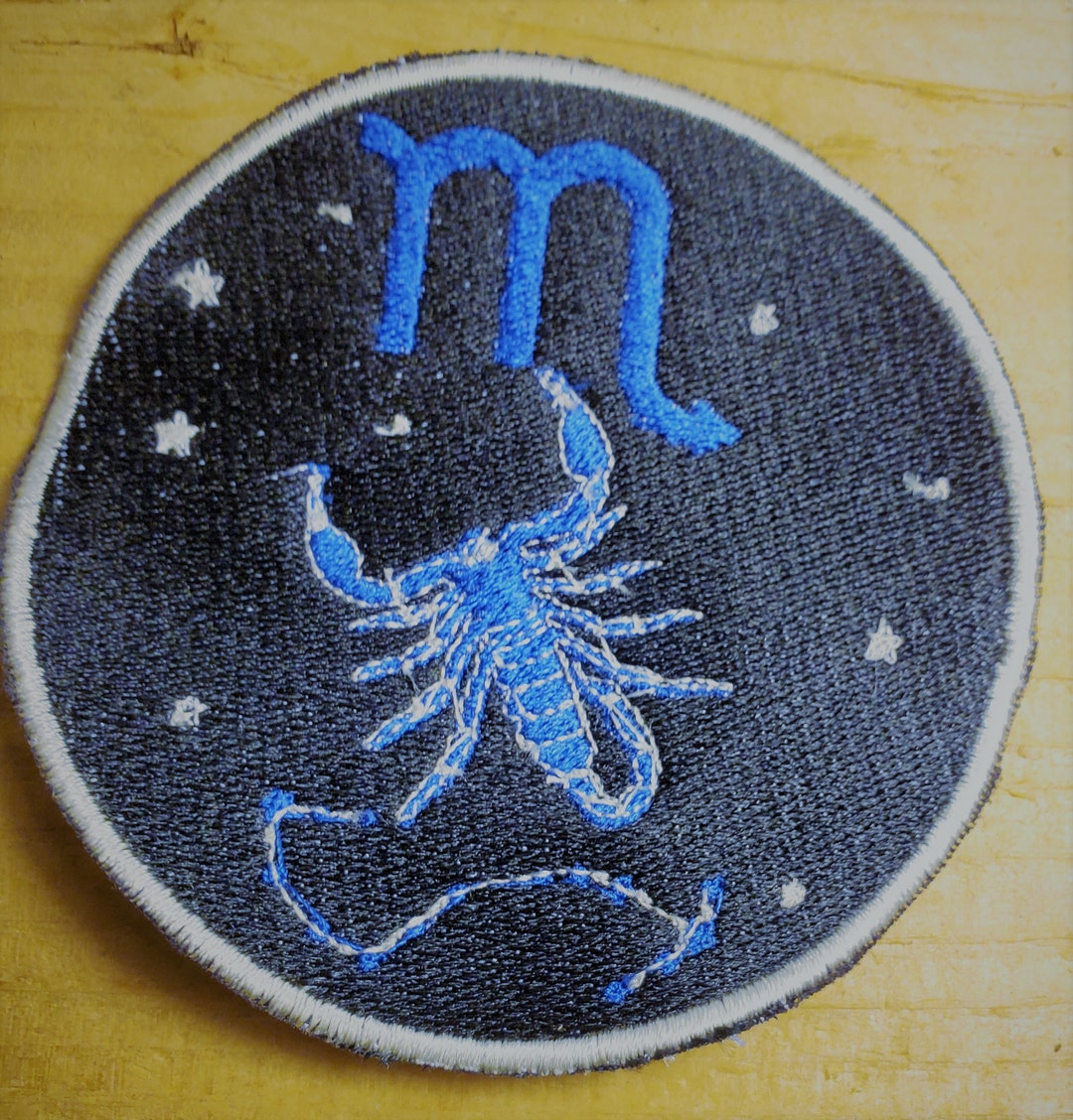 Scorpio Patch - Etsy