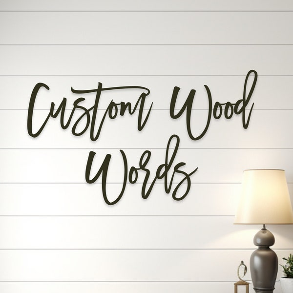 Home Decor Words - Etsy