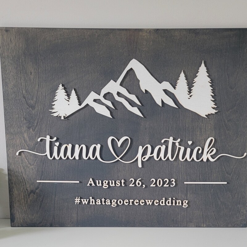Mountain Wedding Decor - Etsy