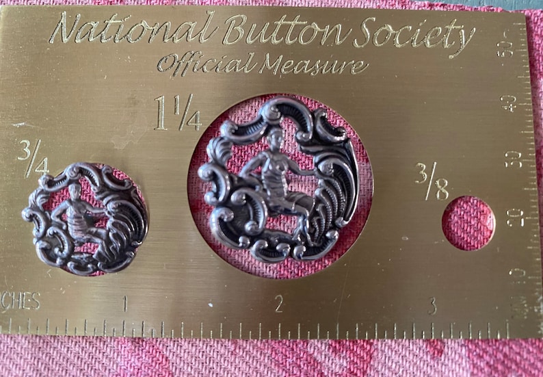 Boxed Set 12 Sterling Silver Goddess Fortuna Art Nouveau Antique ...