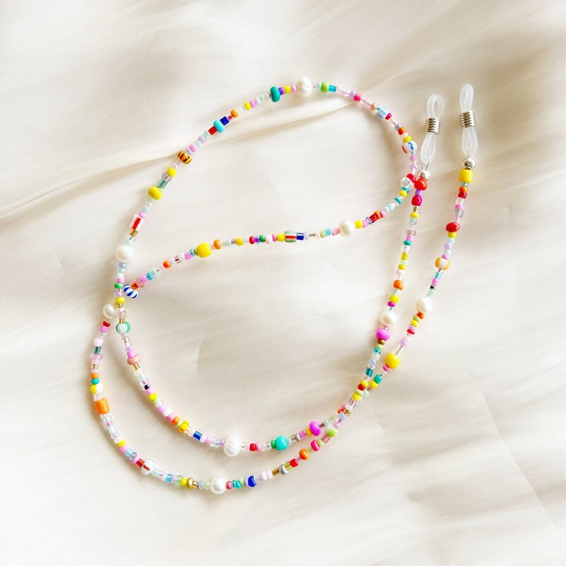 Beaded Glasses Chain - Etsy