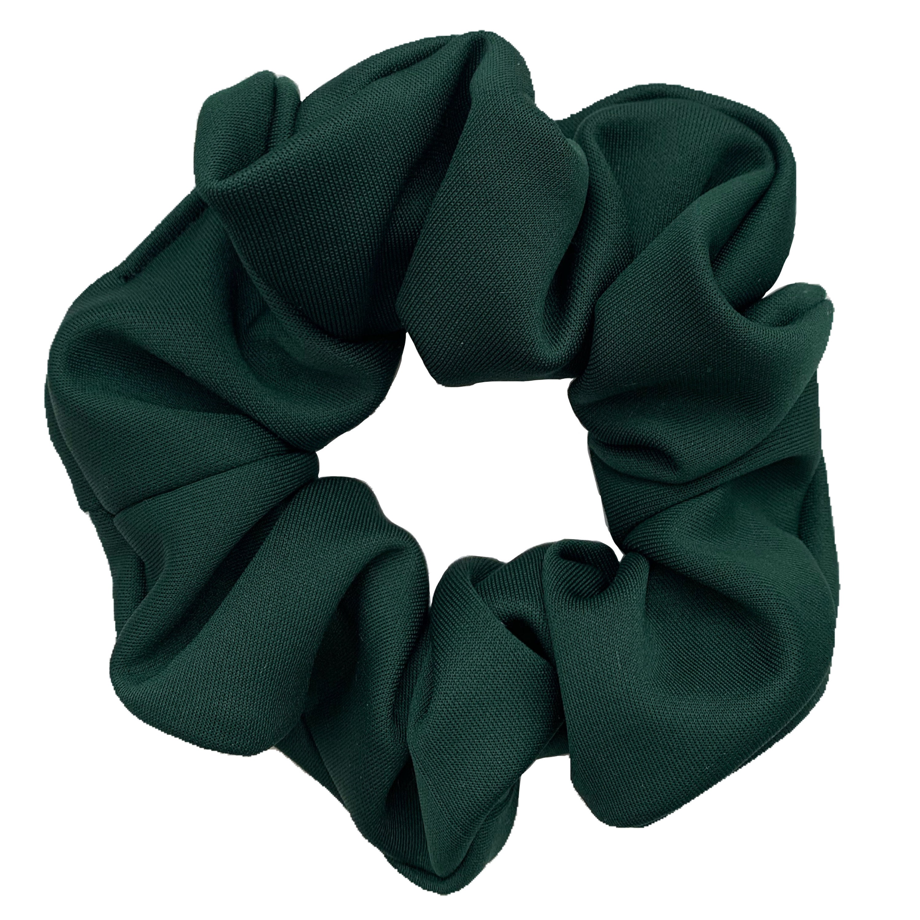 Handmade Dark Forest Green Scrunchy Scrunchies 2 Sizes | Etsy