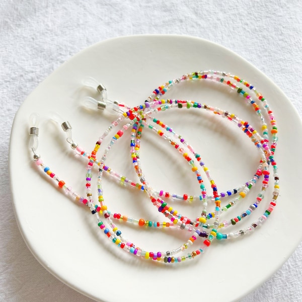 Beaded Glasses Chain - Etsy