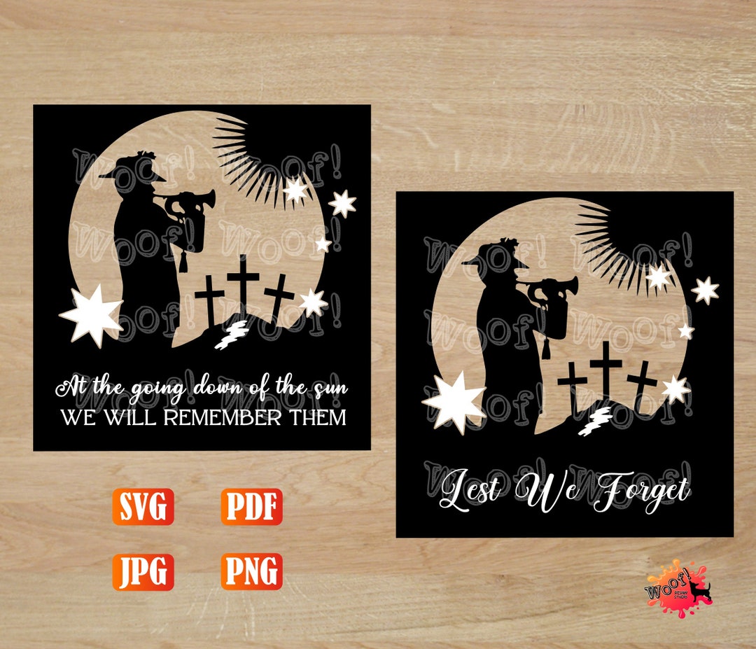 ANZAC Soldier Last Post Bugle Veteran Remembrance Day Army Lest We ...