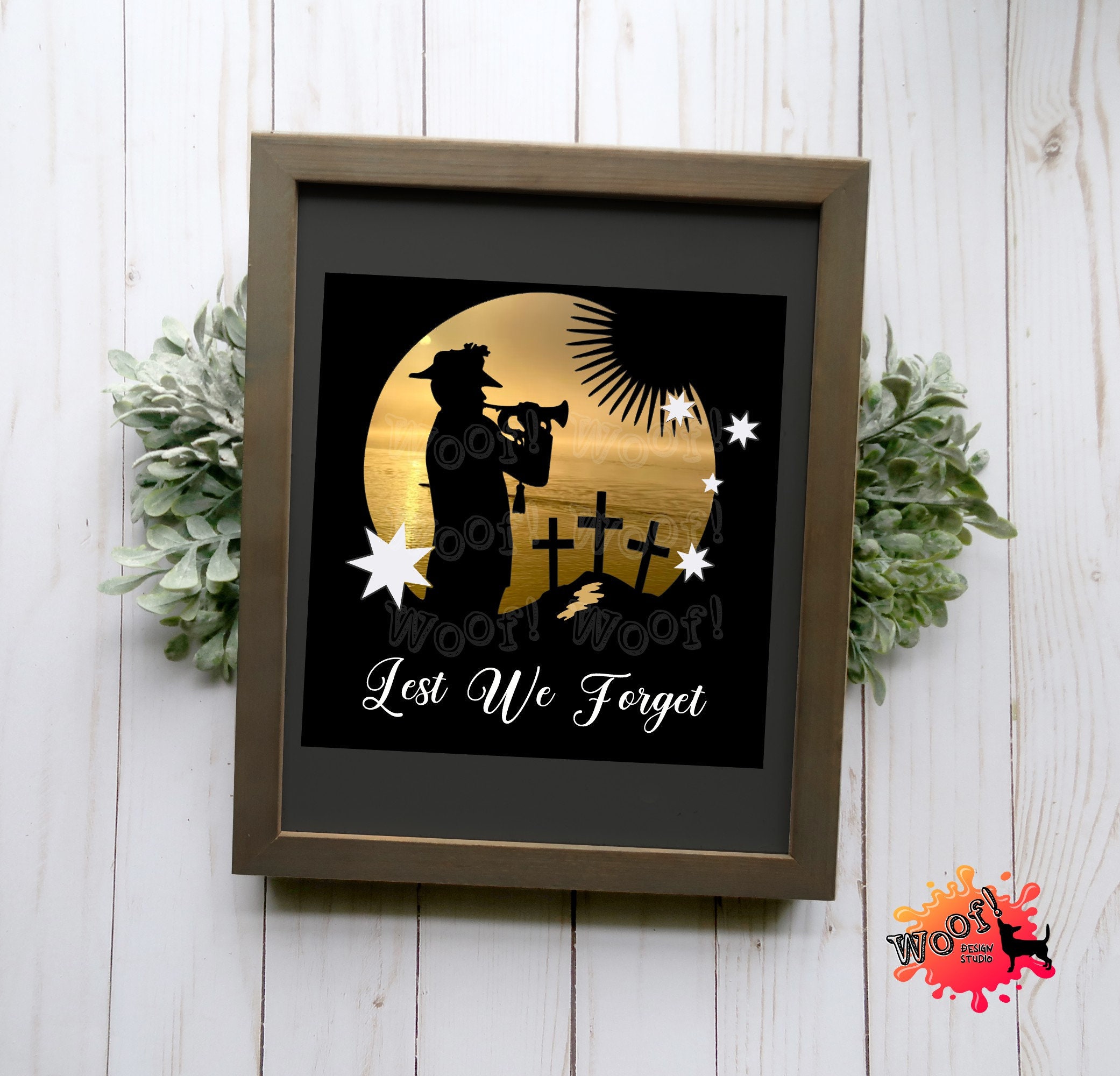 ANZAC Soldier Last Post Bugle Veteran Remembrance Day Army Lest We ...