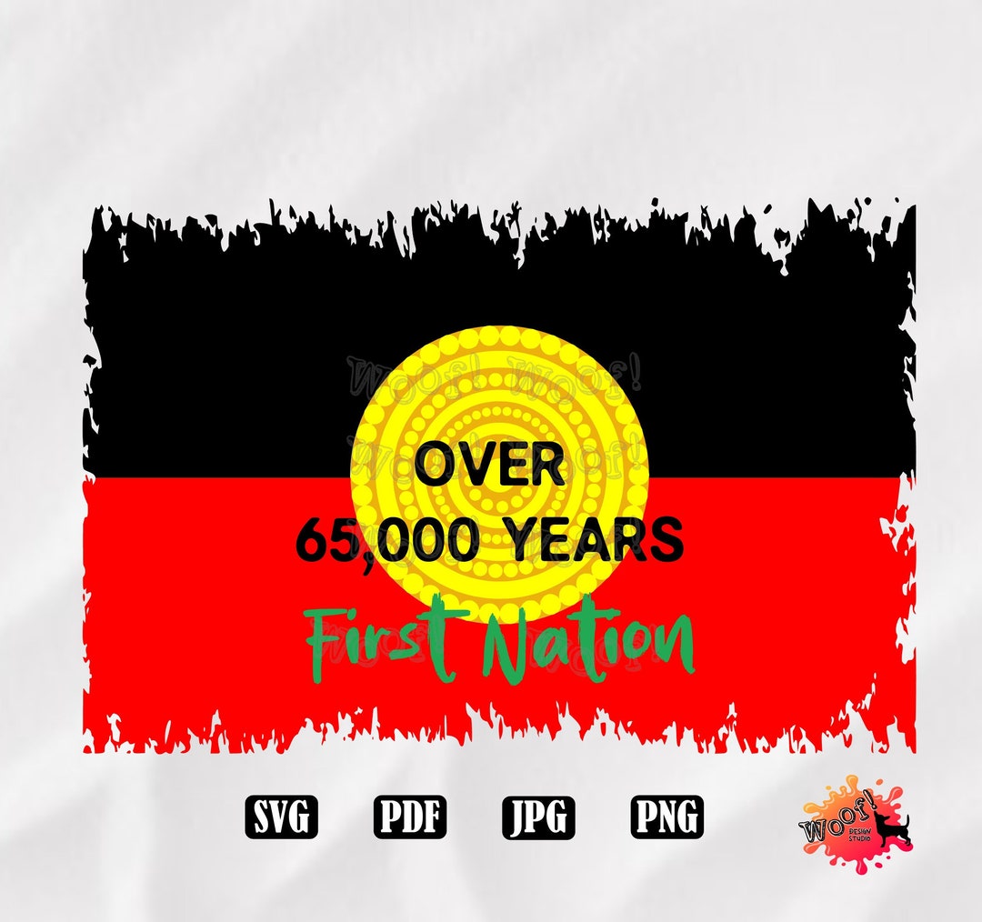 First Nation Flag 65,000 Years Indigenous Torres Strait Islander ...