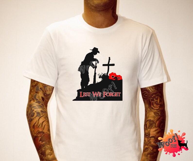 ANZAC Soldier Veteran Poppy Australia Aboriginal First Nation - Etsy