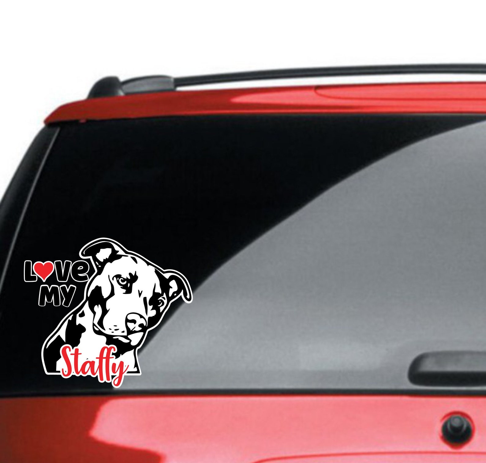 Love My STAFFY, Dog, Staffy, SVG, Png, Jpg, Digital, Vinyl Cut File ...