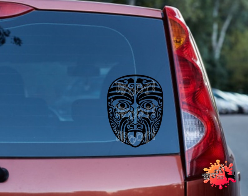 Māori, Tribal, Tiki, Silver Fern, New Zealand, Maori, Indigenous, Vinyl Cut File, Digital File ...