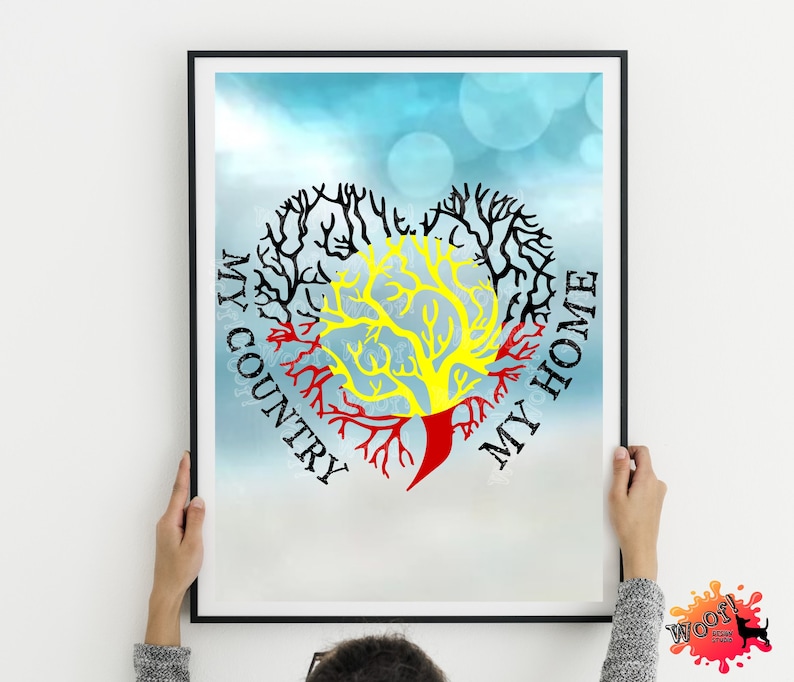 Heart Tree First Nation Indigenous Torres Strait Islander - Etsy