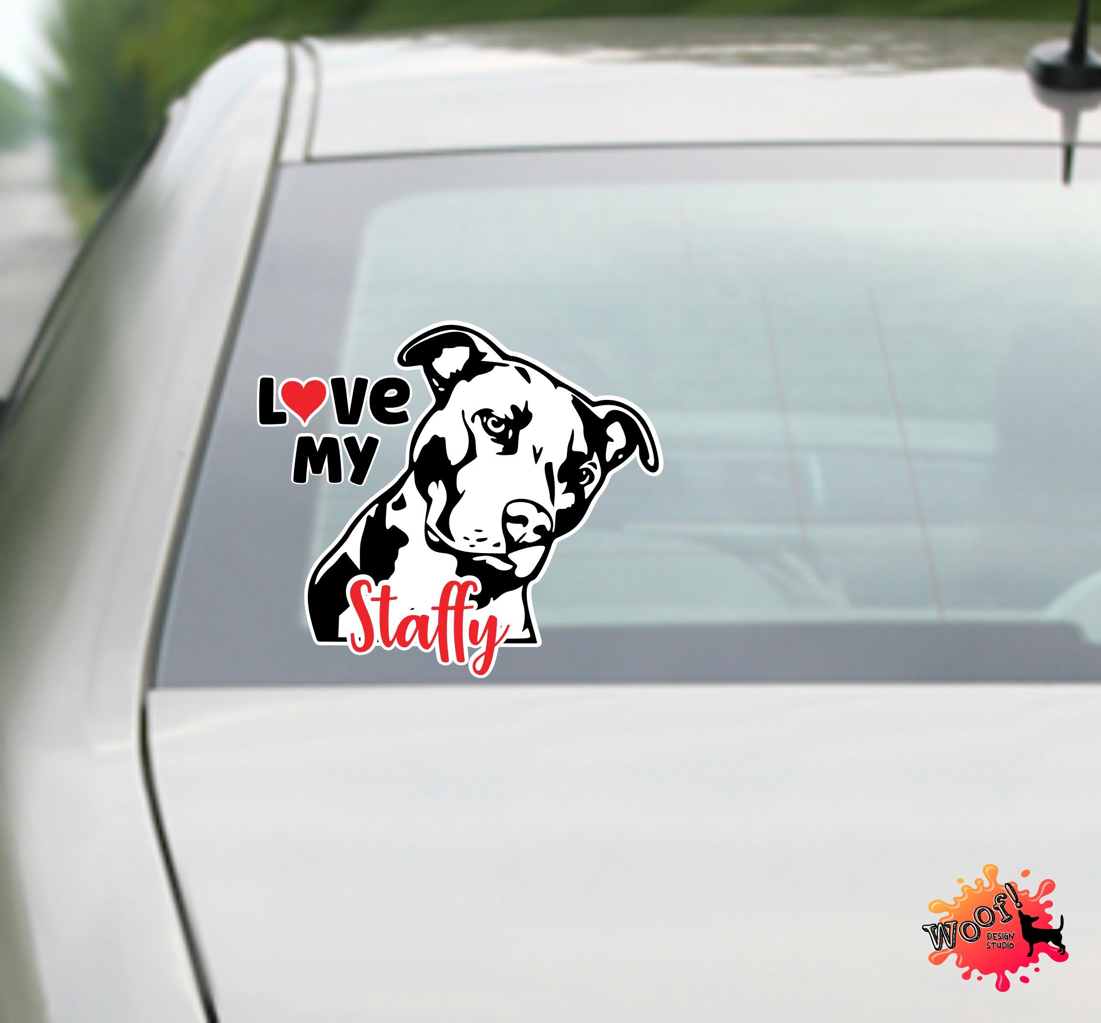 Love My STAFFY, Dog, Staffy, SVG, Png, Jpg, Digital, Vinyl Cut File ...