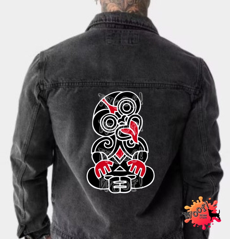 Māori, Tribal, Tiki, Silver Fern, New Zealand, Maori, Indigenous, Vinyl Cut File, Digital File ...