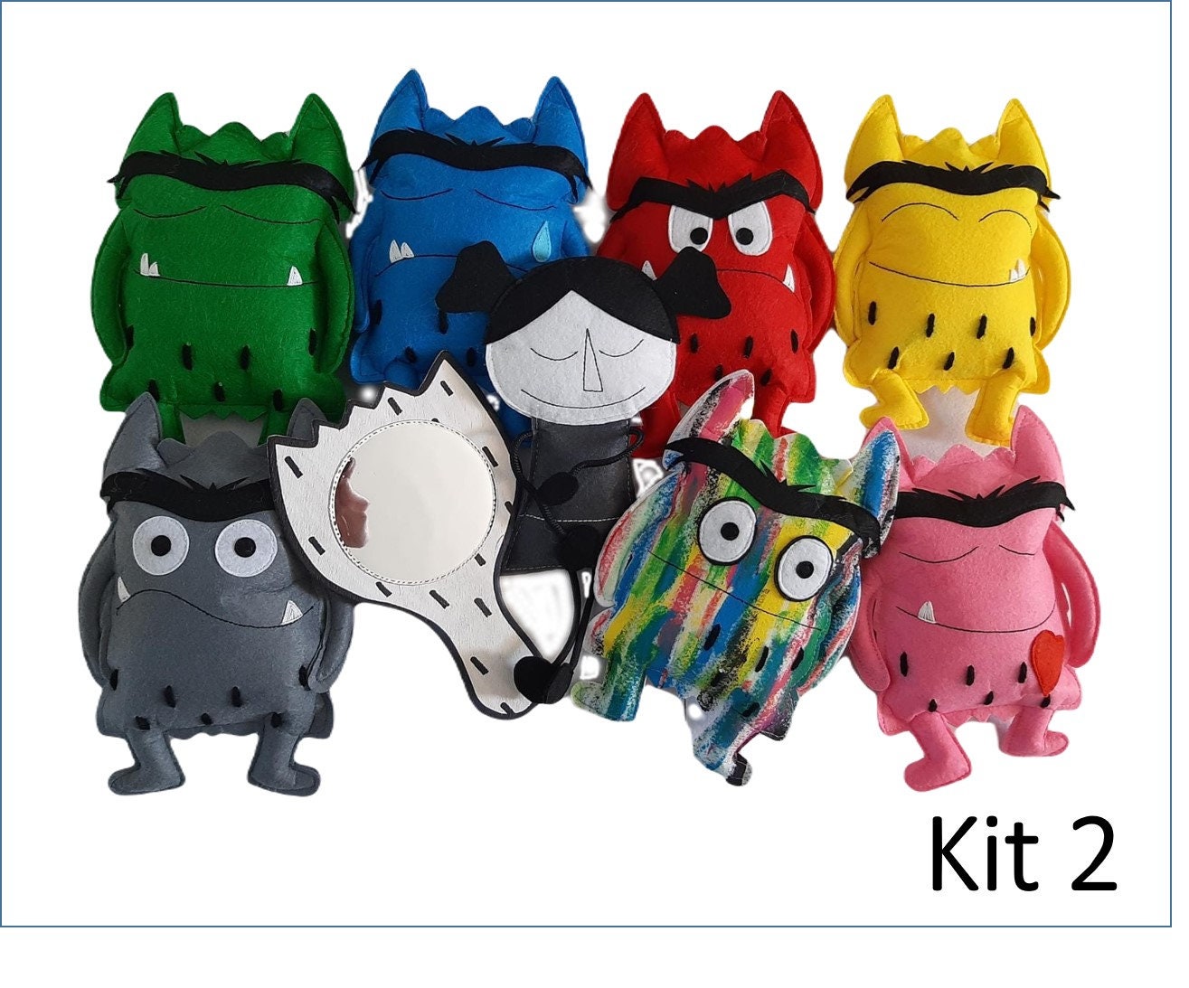 Monstruo De Colores / the Colour Monster - Etsy UK