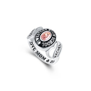 Customized Sterling Silver Ladies High School and College | Etsy