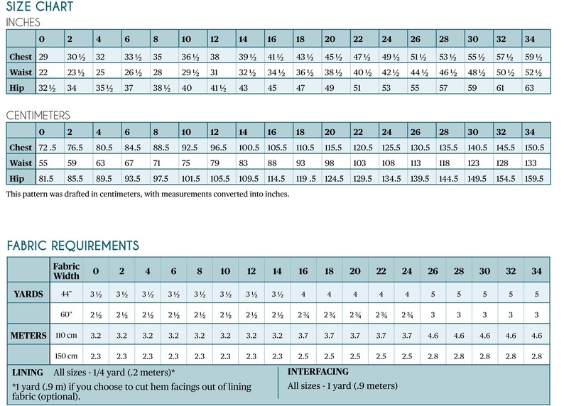 Bari Jacket PDF Sewing Pattern | Size-inclusive | Jacket, Drop Shoulder ...