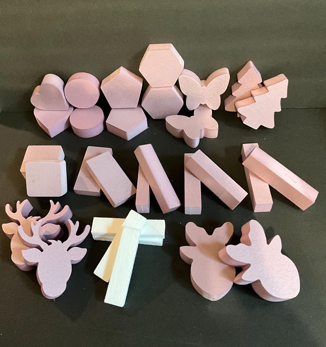 Styrofoam Shapes 2-snack Cake Styrofoam Dummies. Set of 2. Create Snack ...