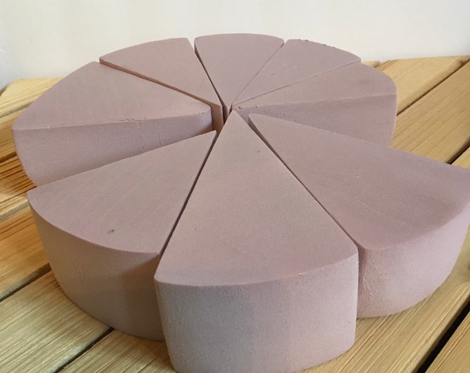 Faux Slice Cake Pink Sprinkle Slice Cake Slice Cake Faux Pink Cake ...