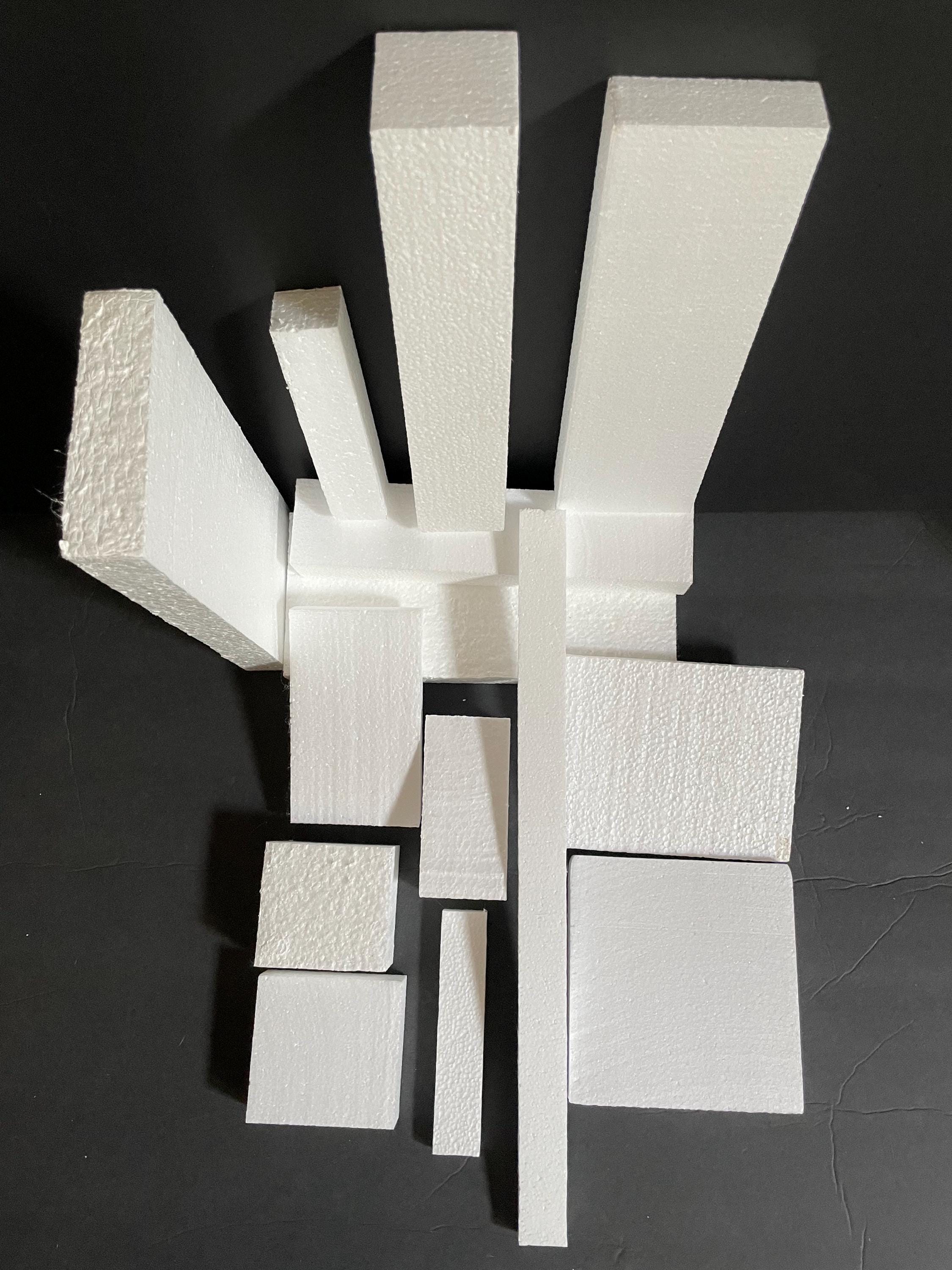4”-6” Pads or Strips EPS Polystyrene for Crafts or Package Bumpers ...