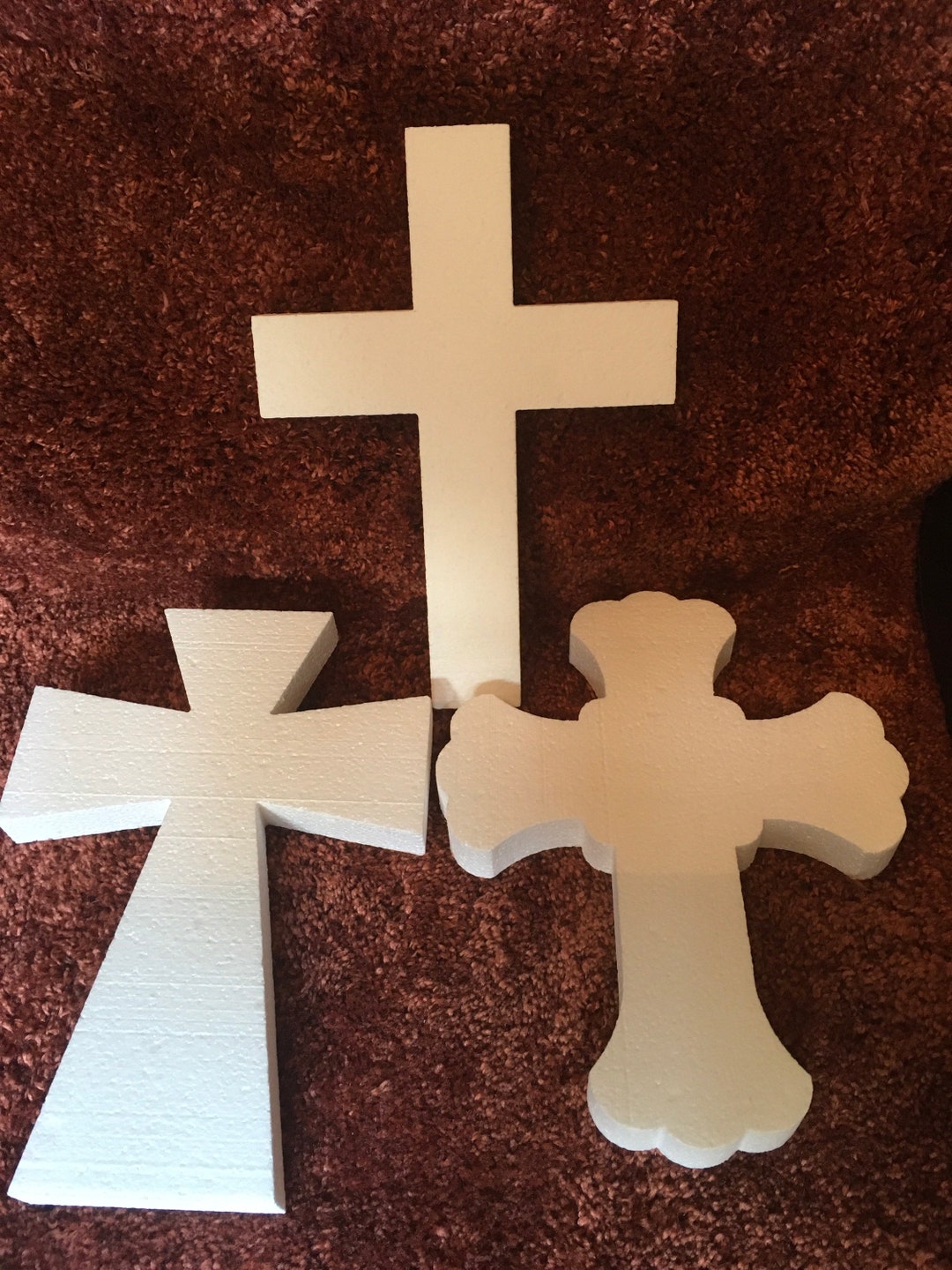 Cross Blanks EPS Polystyrene Styrofoam. - Etsy