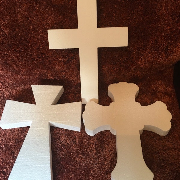 Styrofoam Cross - Etsy