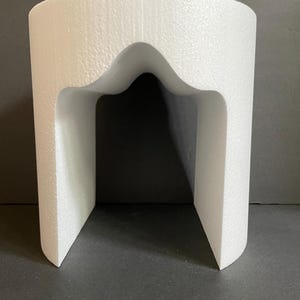 Trefoil Arch Cut Out Cake Dummy. 3 Draped Curves Arch. Each Sold ...