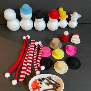 Set of 2 Snowman Kits. - Etsy