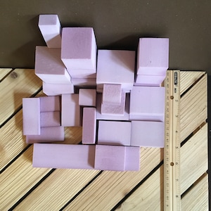 High Density Foam Blocks for Crafting. Sizes Are Small. - Etsy