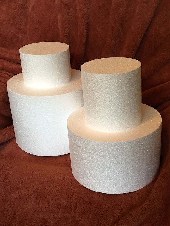 Styrofoam EPS Smooth Round Cake Dummies. Each Sold Separately. - Etsy