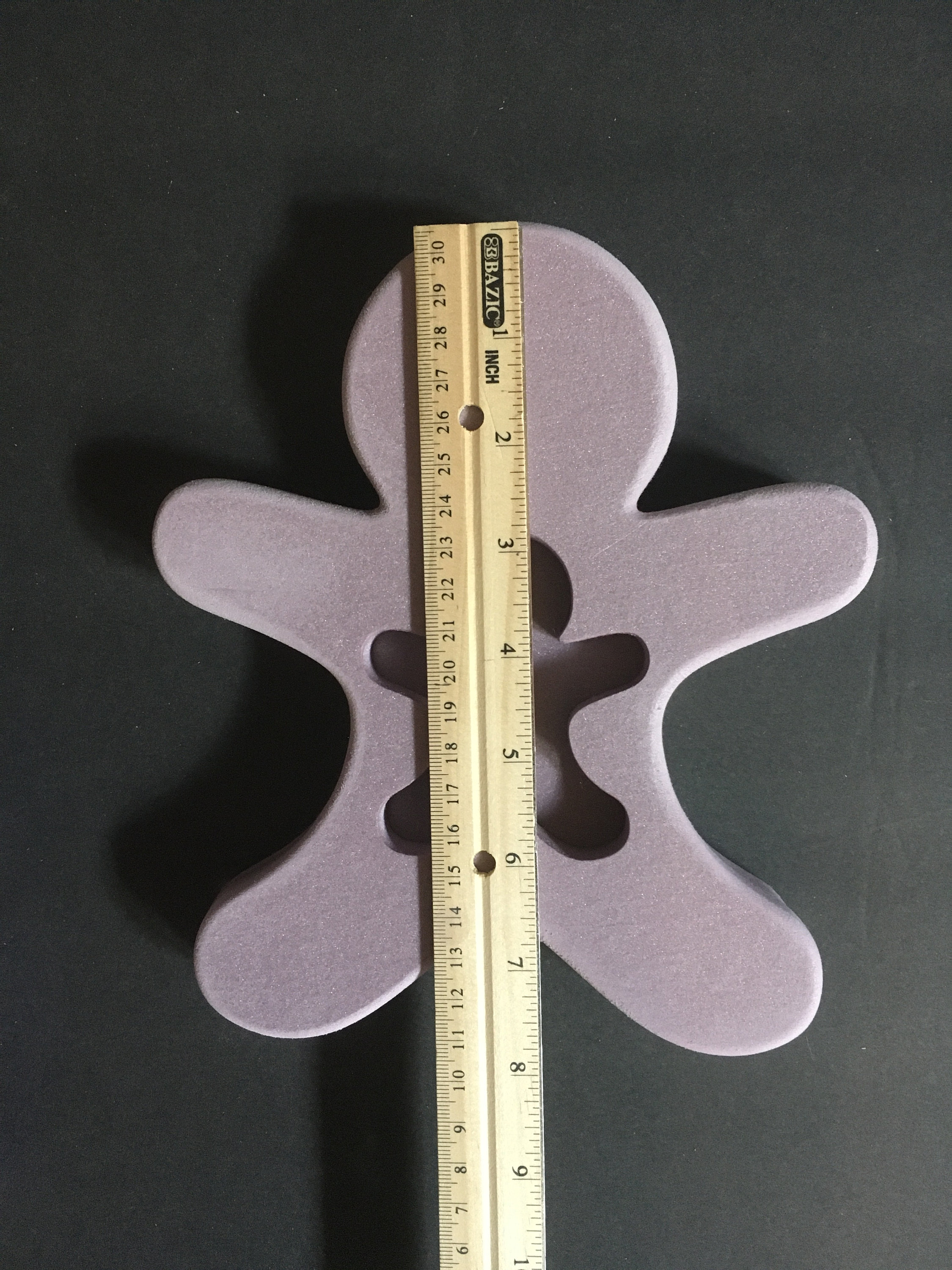 Gingerbread Boy or Girl XPS Styrofoam Faux Shaker Cookies. Shapes Cut ...