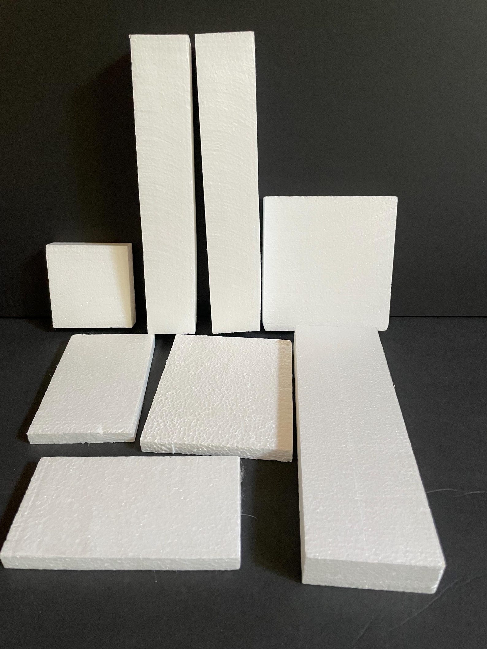4”-6” Pads or Strips EPS Polystyrene for Crafts or Package Bumpers ...