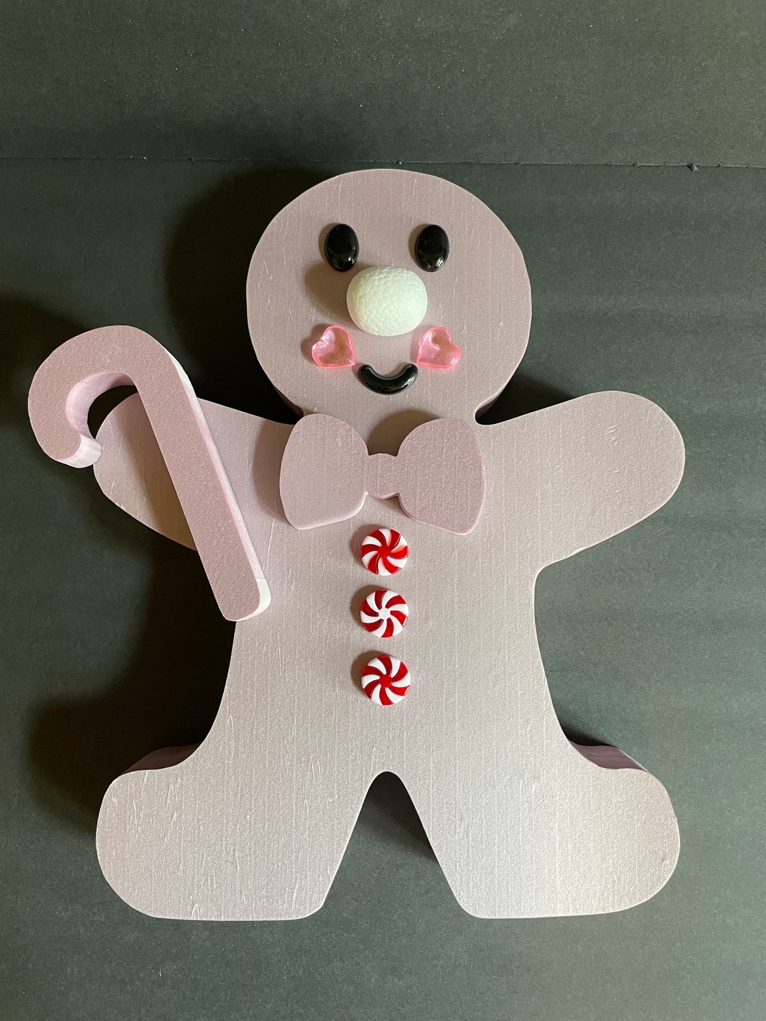 Large Gingerbread Man Styrofoam Kit. - Etsy