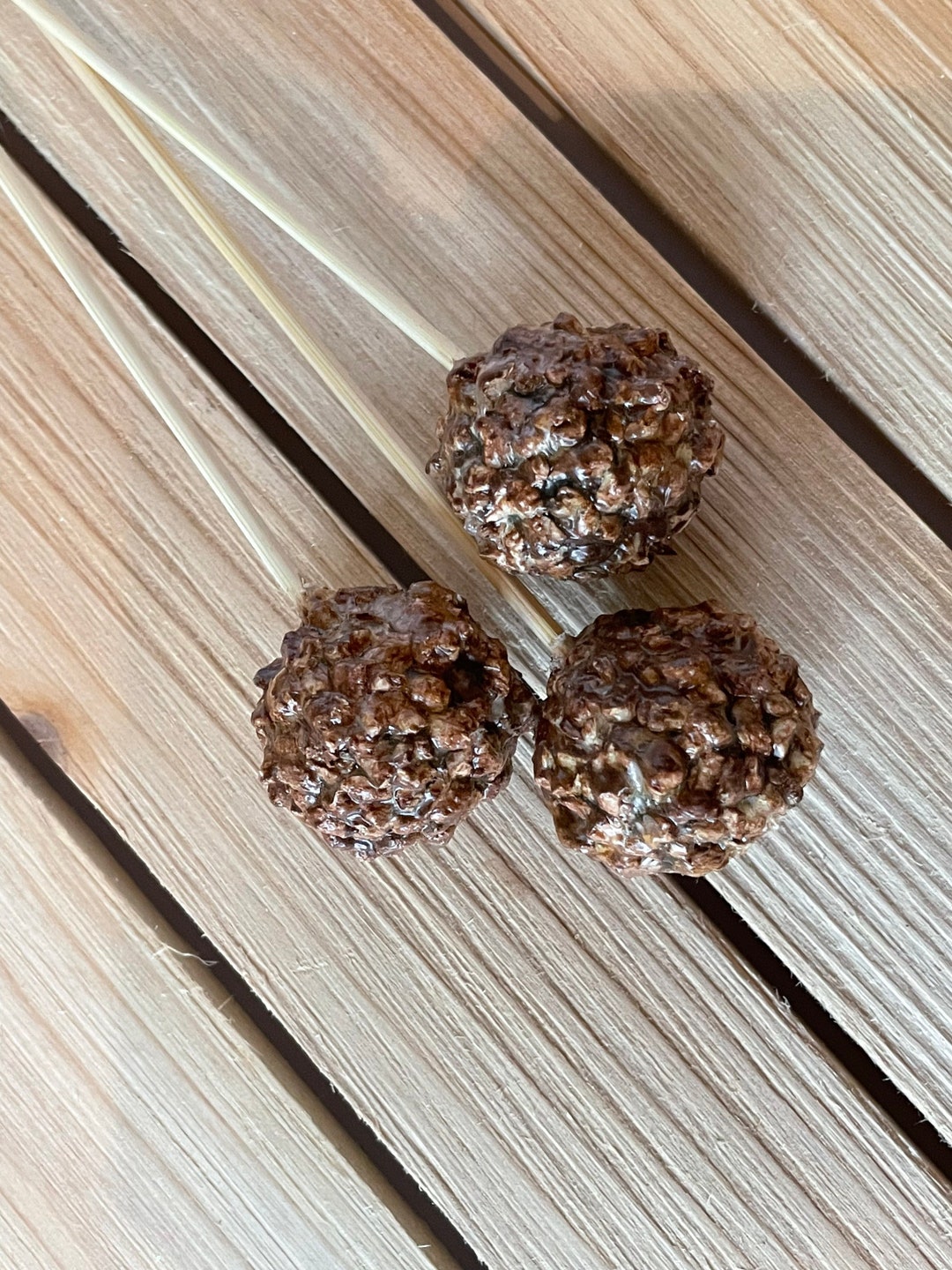 Fake Chocolate Hazelnut Candies on Picks - Etsy