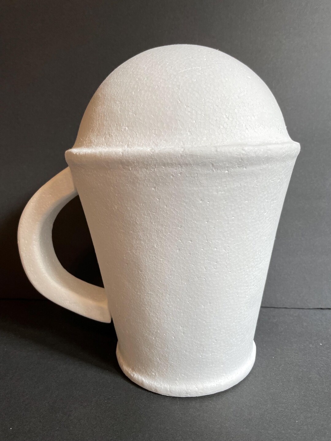 Giant Versatile Mug or Cup Shape W/topping for Whipped Cream, Ice Cream ...
