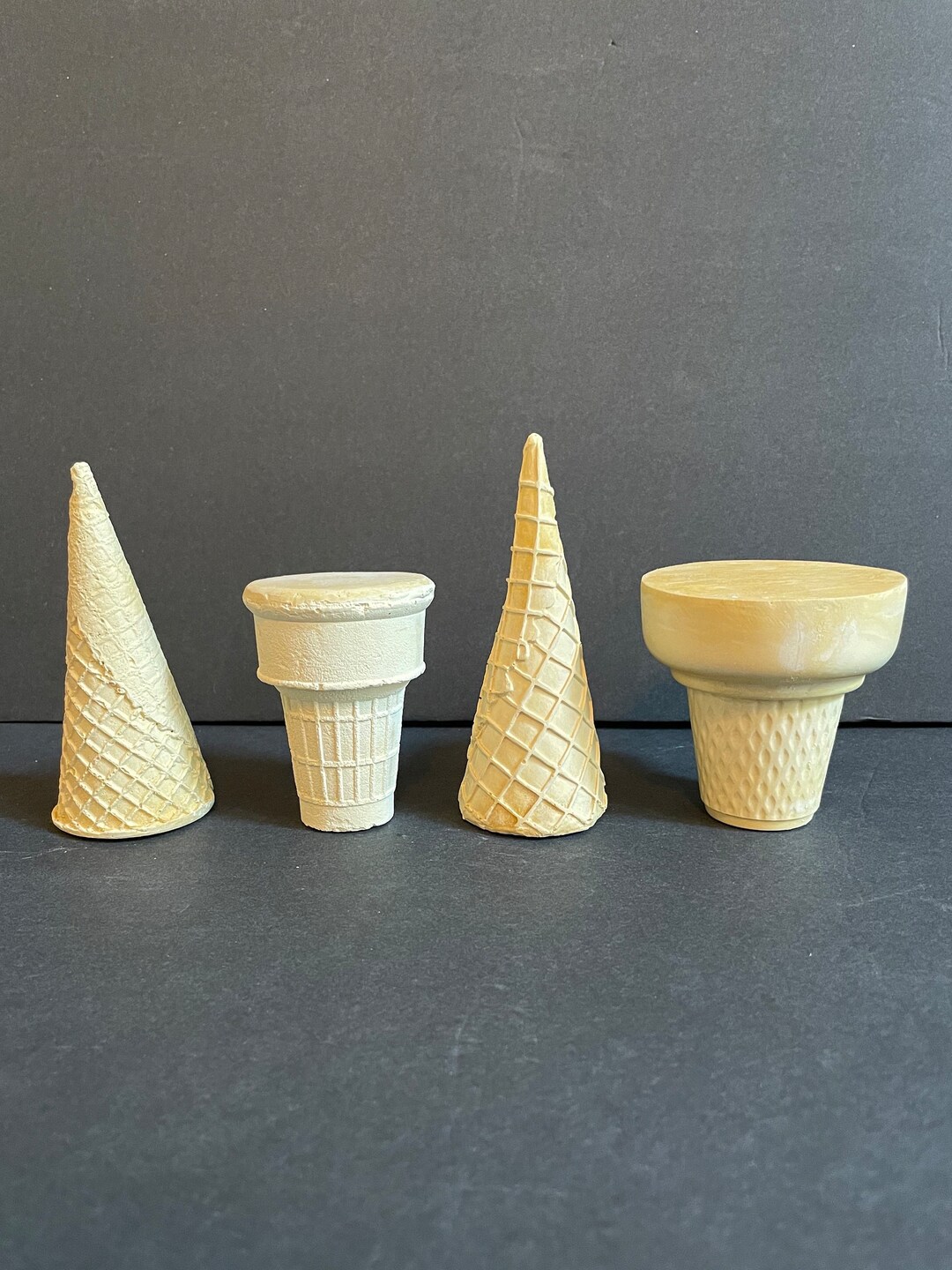 Realistic Life Size Ice Cream Cones. Cake Cones & Sugar Cones. - Etsy