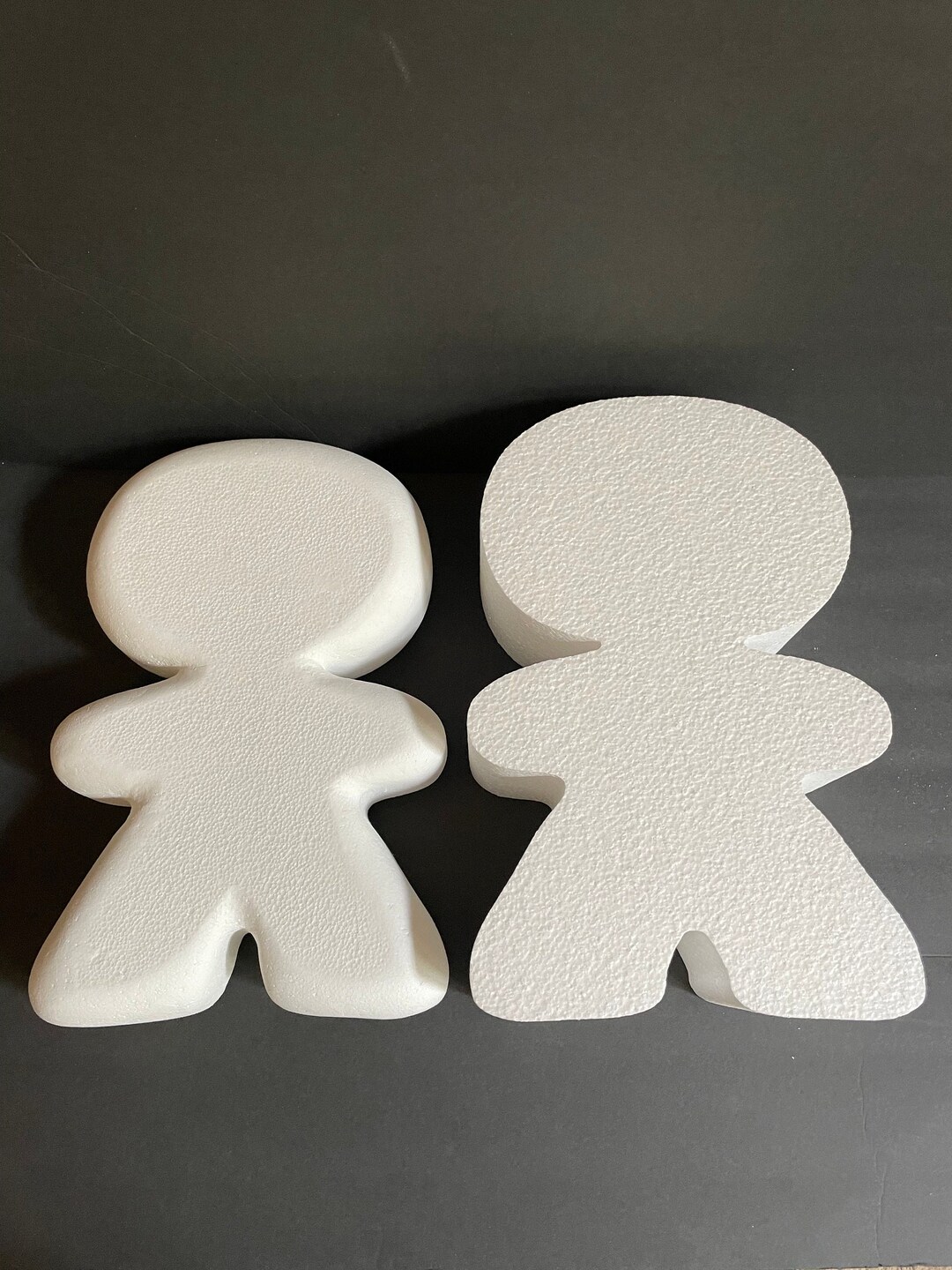 Big Head Gingerbread Man. Styrofoam Bases. Each Sold Separately. Please ...