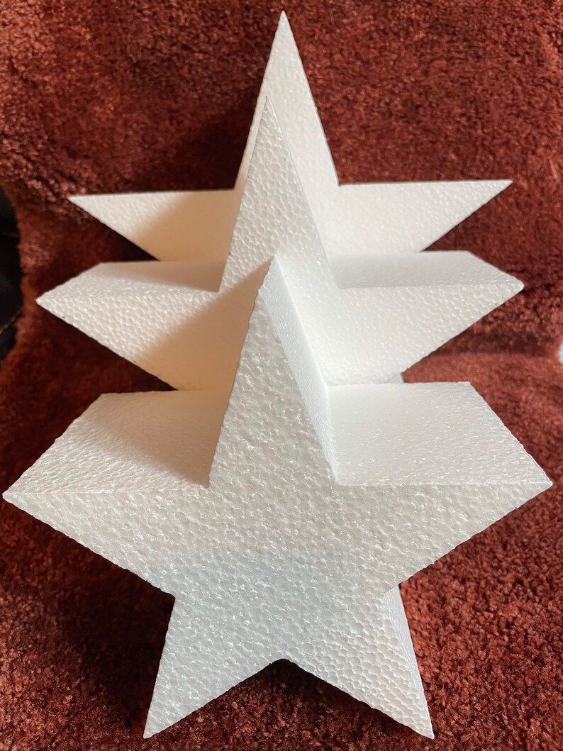 Star Cake Dummies EPS Polystyrene/styrofoam. Each Sold Separately - Etsy