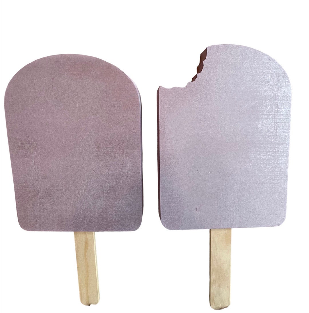Styrofoam Popsicle Ice Cream Bar Forms With Large Wooden Sticks. - Etsy