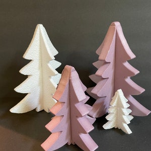Styrofoam Interlocking Christmas Pine Trees. - Etsy
