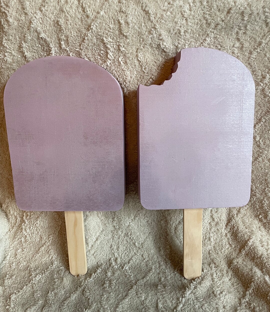 Styrofoam Popsicle Ice Cream Bar Forms With Large Wooden - Etsy Australia