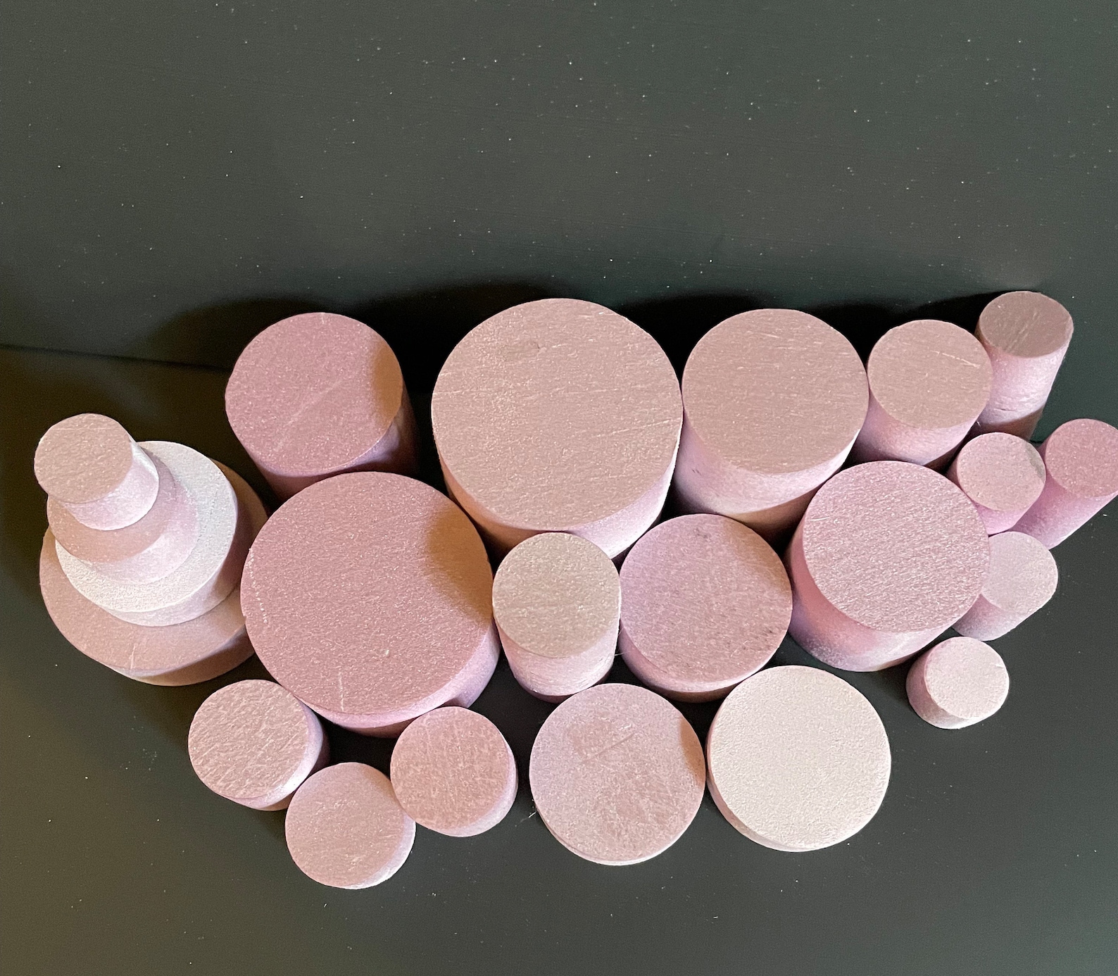 Tiny Mini Cake Dummies Round Discs Circles Spacers Styrofoam - Etsy