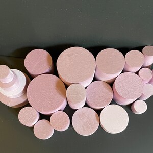 Tiny Mini Cake Dummies Round Discs Circles Spacers Styrofoam - Etsy