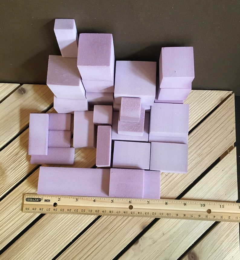 High Density Foam Blocks for Crafting. Sizes Are Small. - Etsy