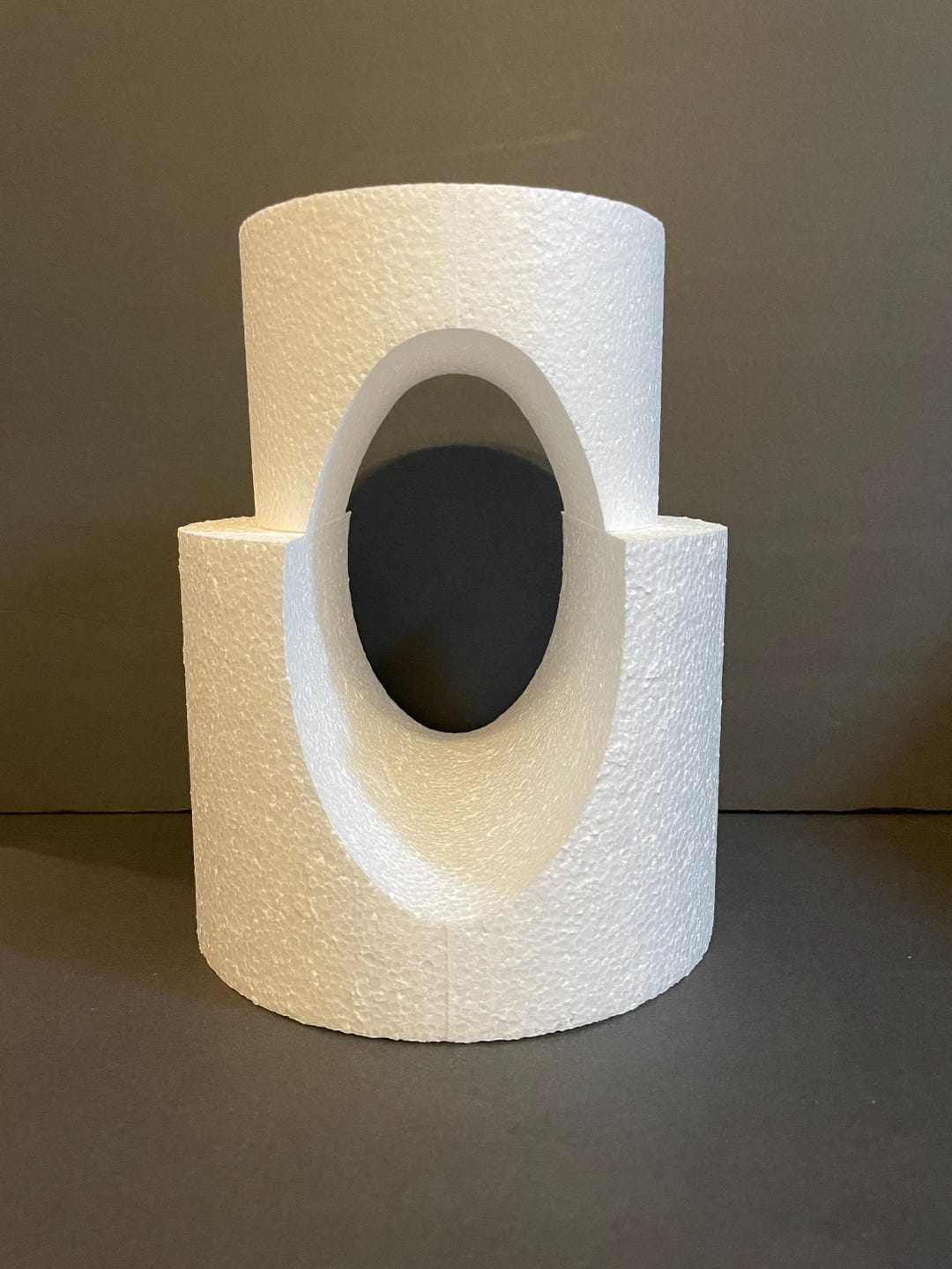 Stacked Oval Cut Out Cake Dummies. Set of 2 Pieces to Make This 1 Cake ...