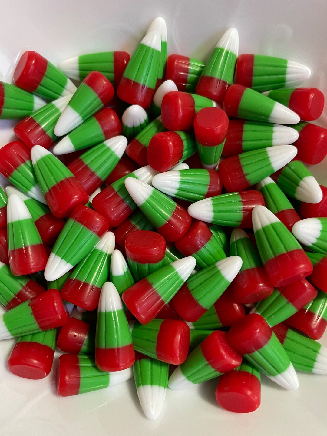 Christmas Candy Corn 10 Pieces. Not Edible. - Etsy
