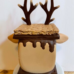 Whimsical Reindeer S’mores Characters. One of a Kind. Each Has Their ...