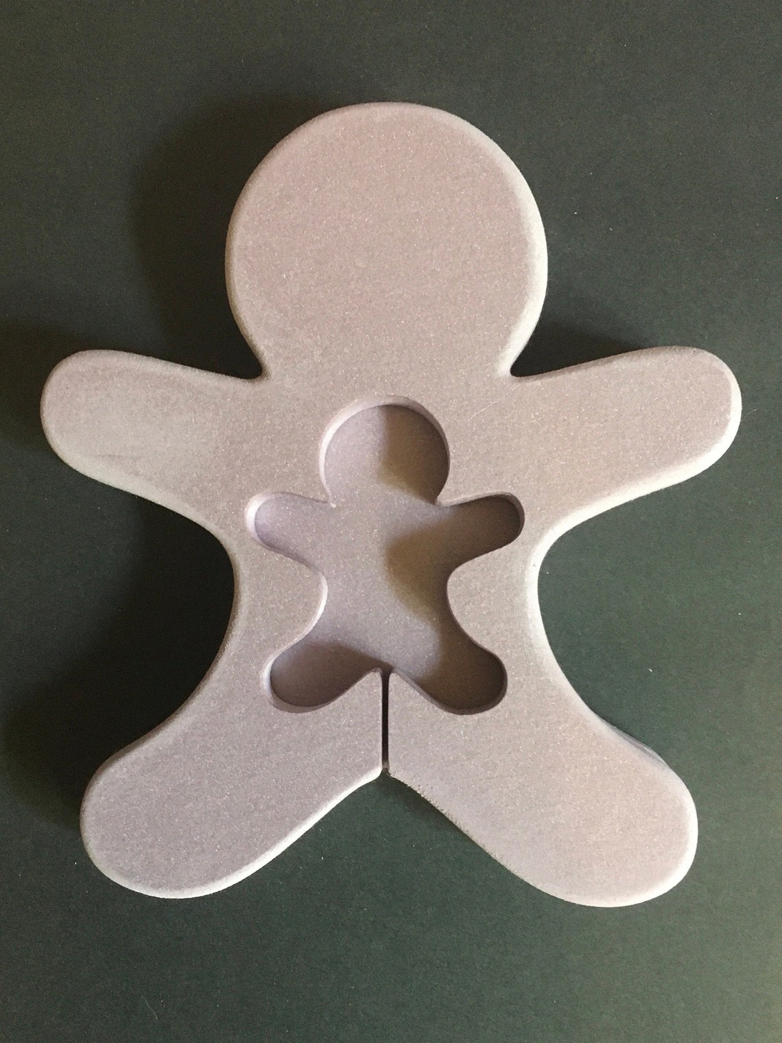 Gingerbread Boy or Girl XPS Styrofoam Faux Shaker Cookies. Shapes Cut ...
