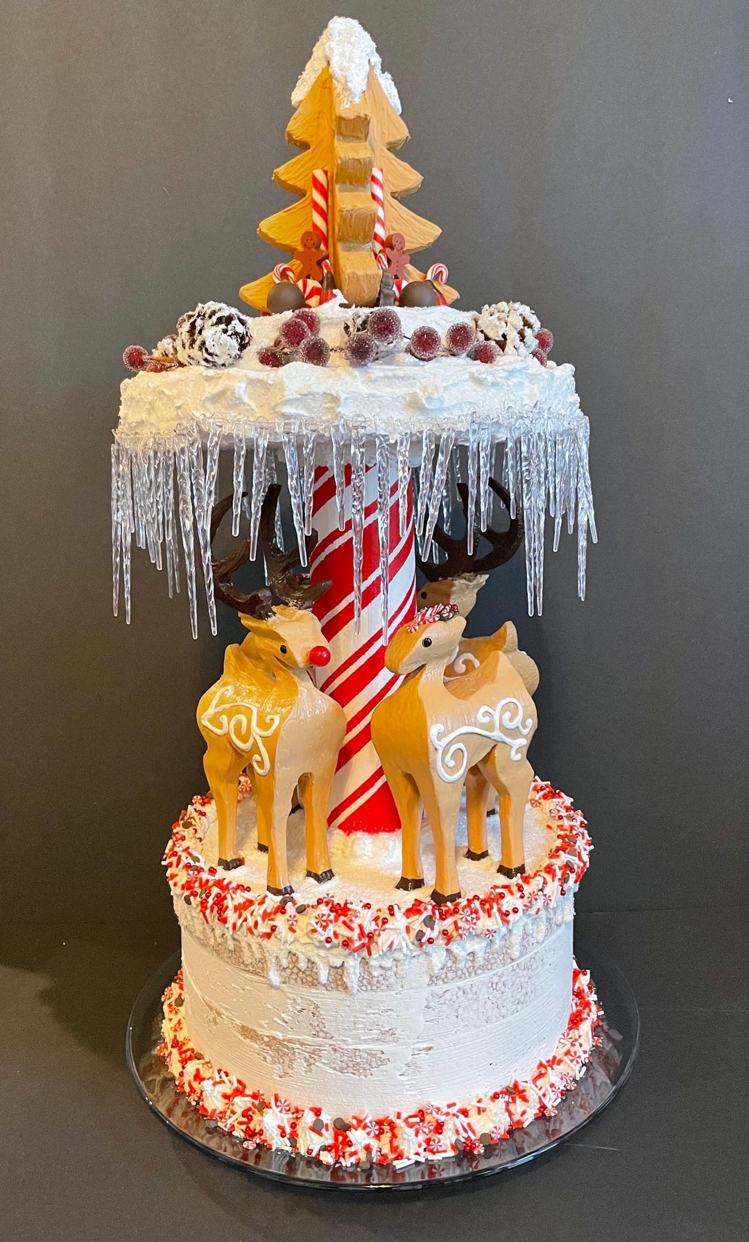 Gingerbread Reindeer Fake Cake. This Isn’t Just a Fake Bake. It’s a ...