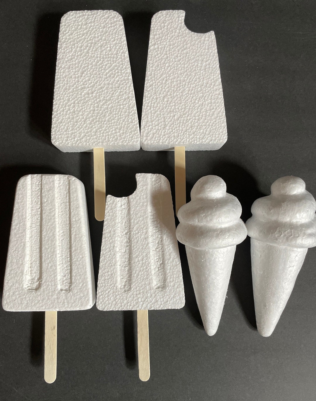 Popsicles and Ice Cream Realistic Size Polystyrene Dummies. Sold ...